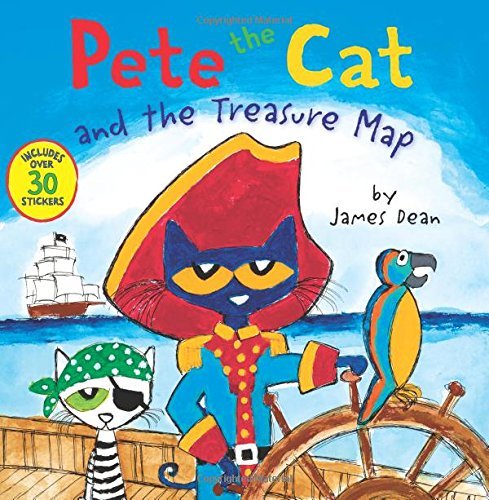 Pete the Cat and the Treasure Map (Paperback) by Kimberly Dean, James ...